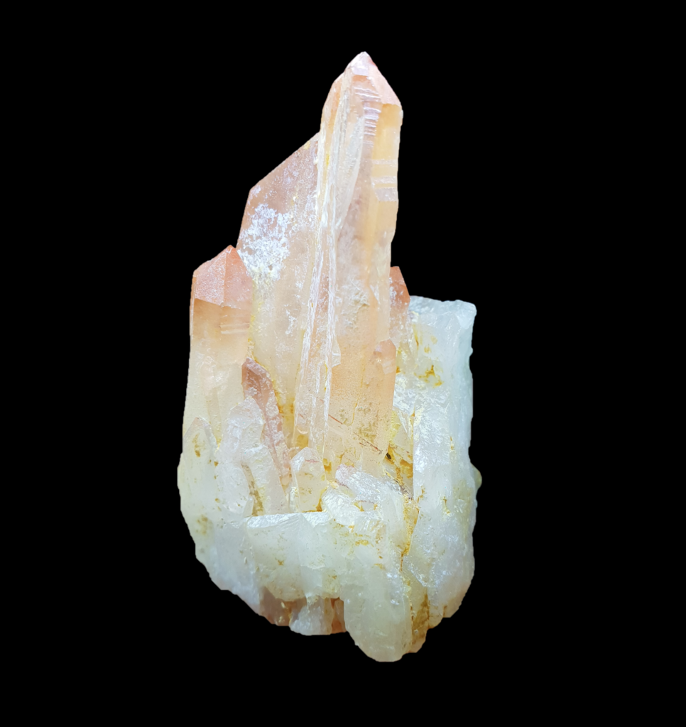 Quartz orange – Midelt, Maroc | Géodes Et Minéraux