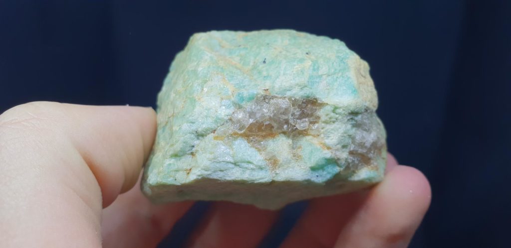 Amazonite – Béryl Pit, Ontario, Canada | Géodes Et Minéraux